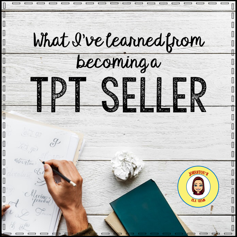 What I've Learned From Becoming a TPT Seller